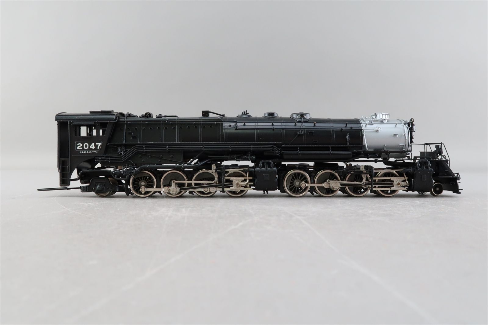 HO Brass Model - PFM GN Great Northern R-2 2-8-8-2 Black #2047 - F/P ...