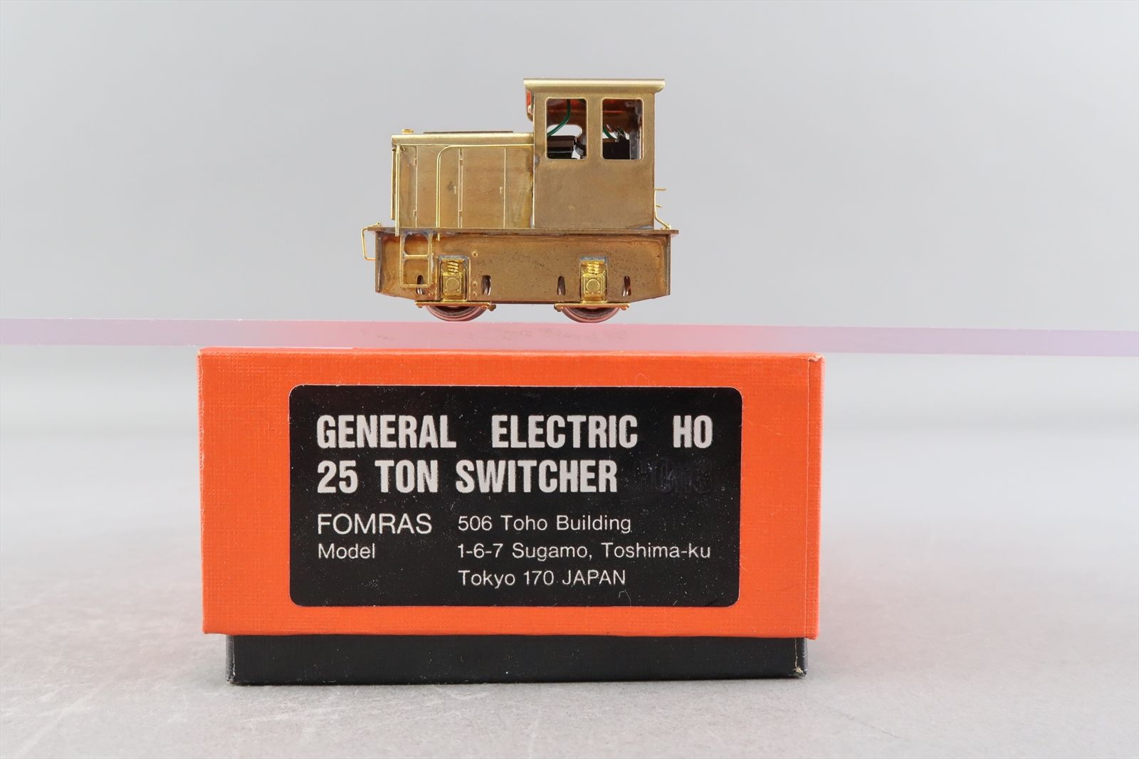 HO Brass Model - Fomras GE General Electric 25 Ton Diesel Switcher ...