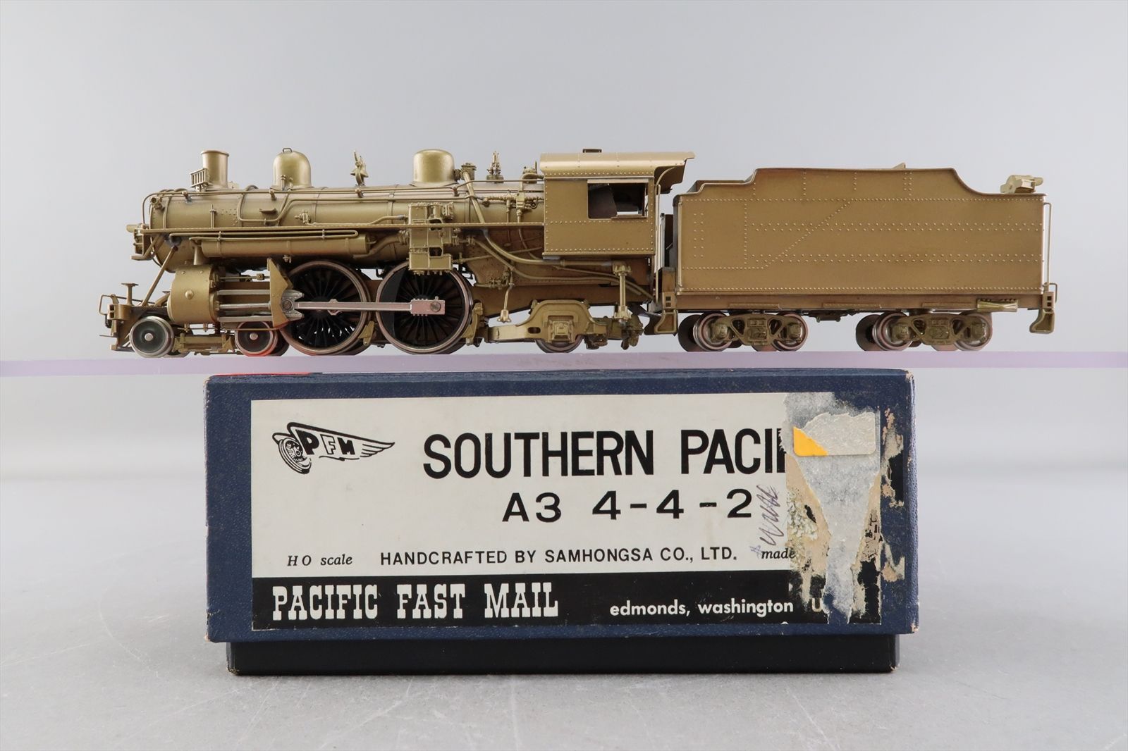 HO Brass Model - PFM SP Southern Pacific A-3 4-4-2 - Unpainted - 1969 ...