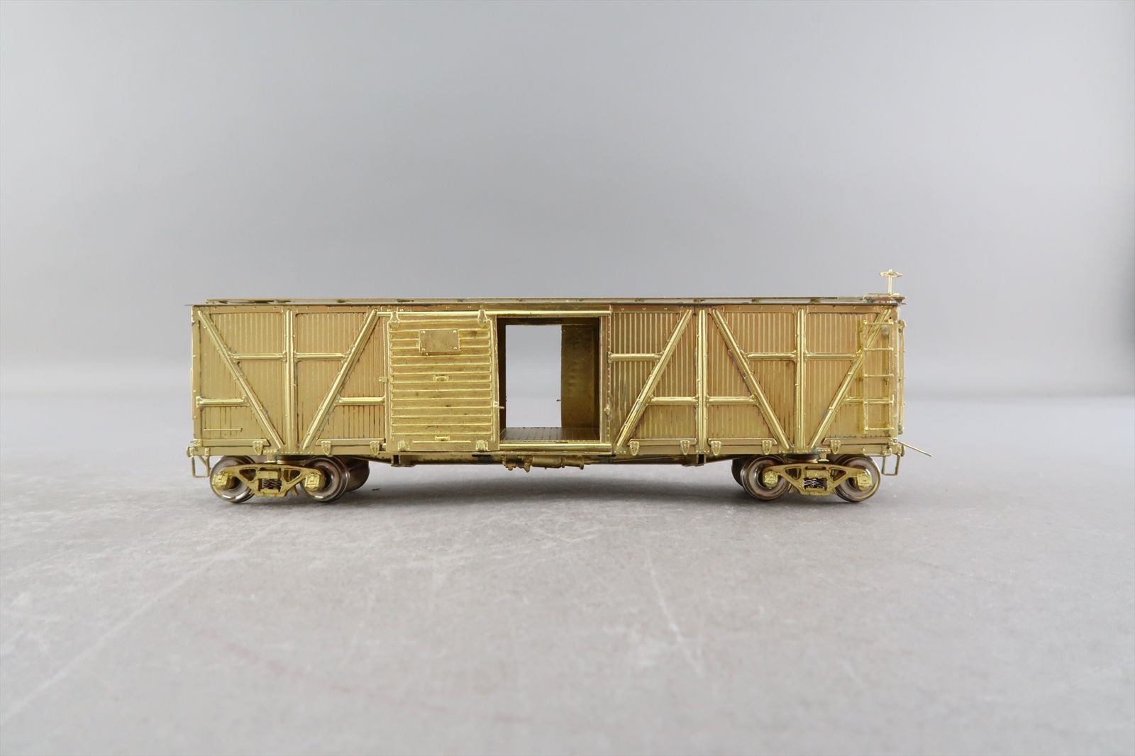 HO Brass Model - OMI 3068 PRR Pennsylvania X-23 Boxcar w/ Corrugated ...