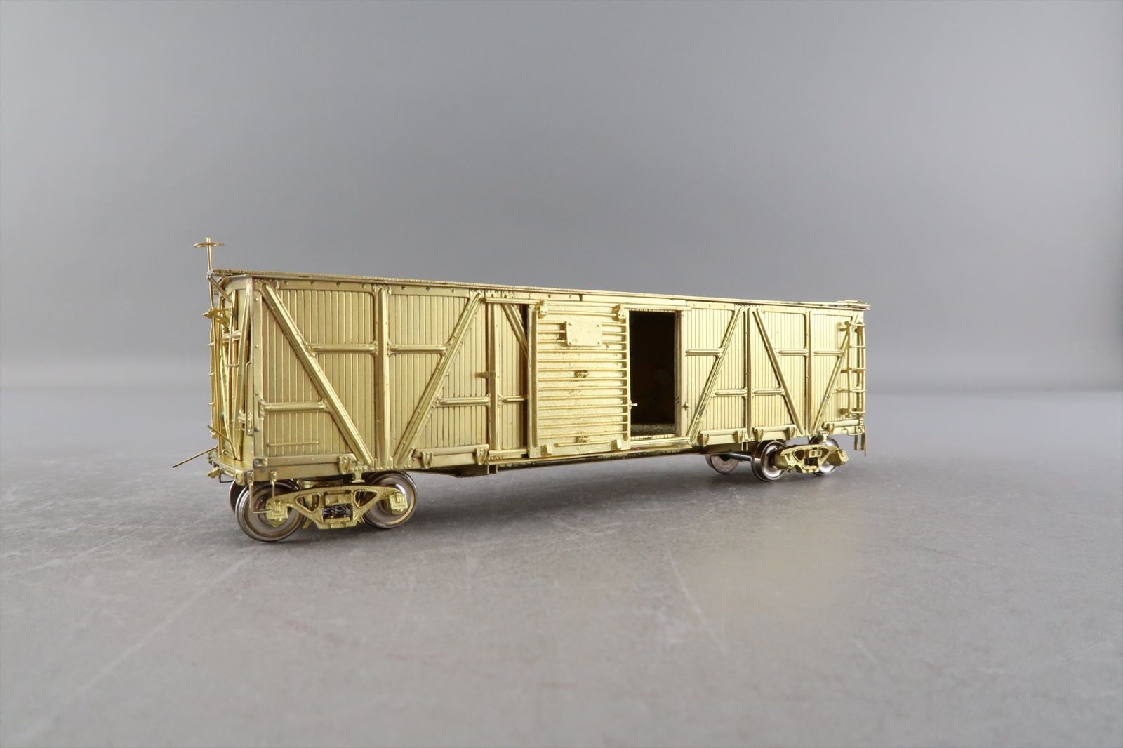 HO Brass Model - OMI 3068 PRR Pennsylvania X-23 Boxcar w/ Corrugated ...