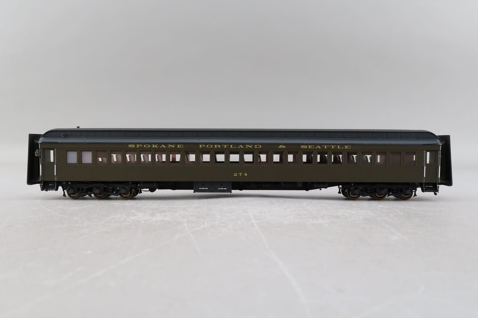HO Brass Model - NBL SP&S-4.3 SP&S Spokane Portland & Seattle Coach ...