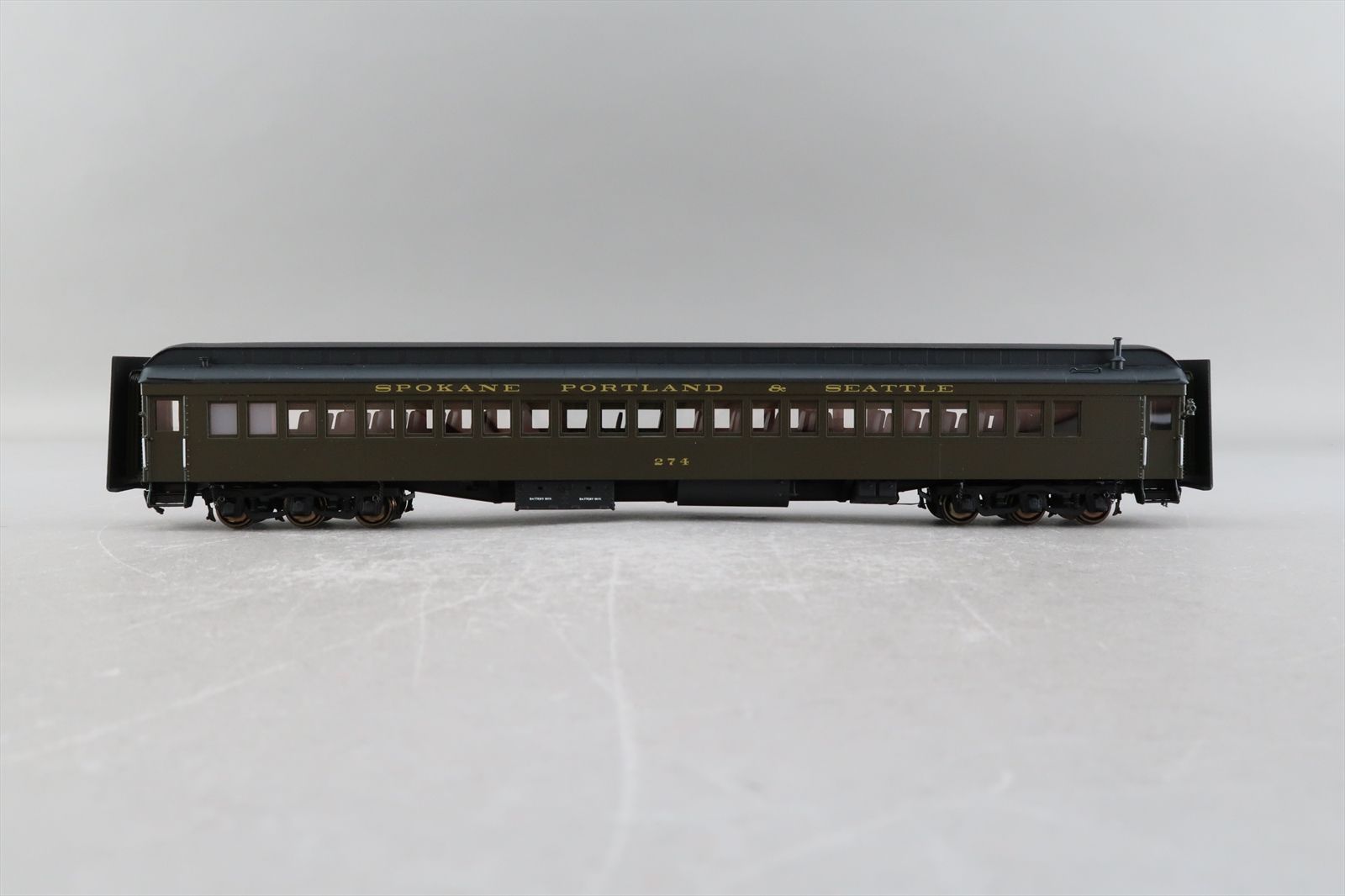 HO Brass Model - NBL SP&S-4.3 SP&S Spokane Portland & Seattle Coach ...