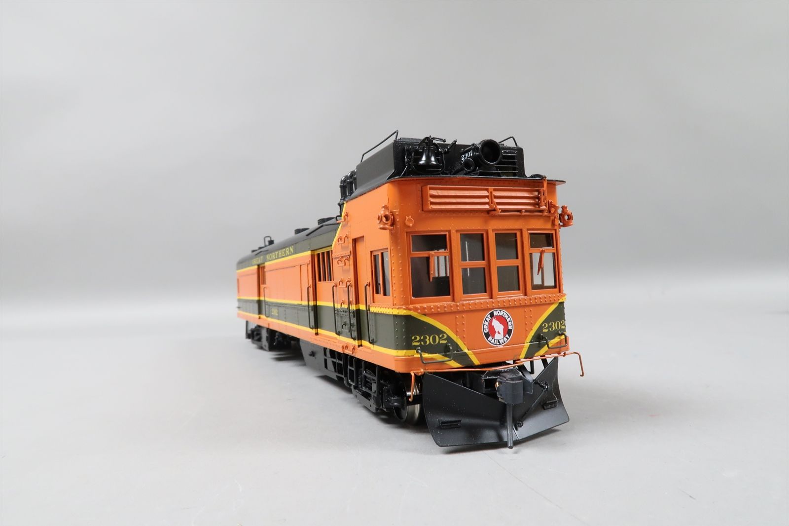 O Brass Model - Oriental GN Great Northern Gas Electric #2302 + Coach ...