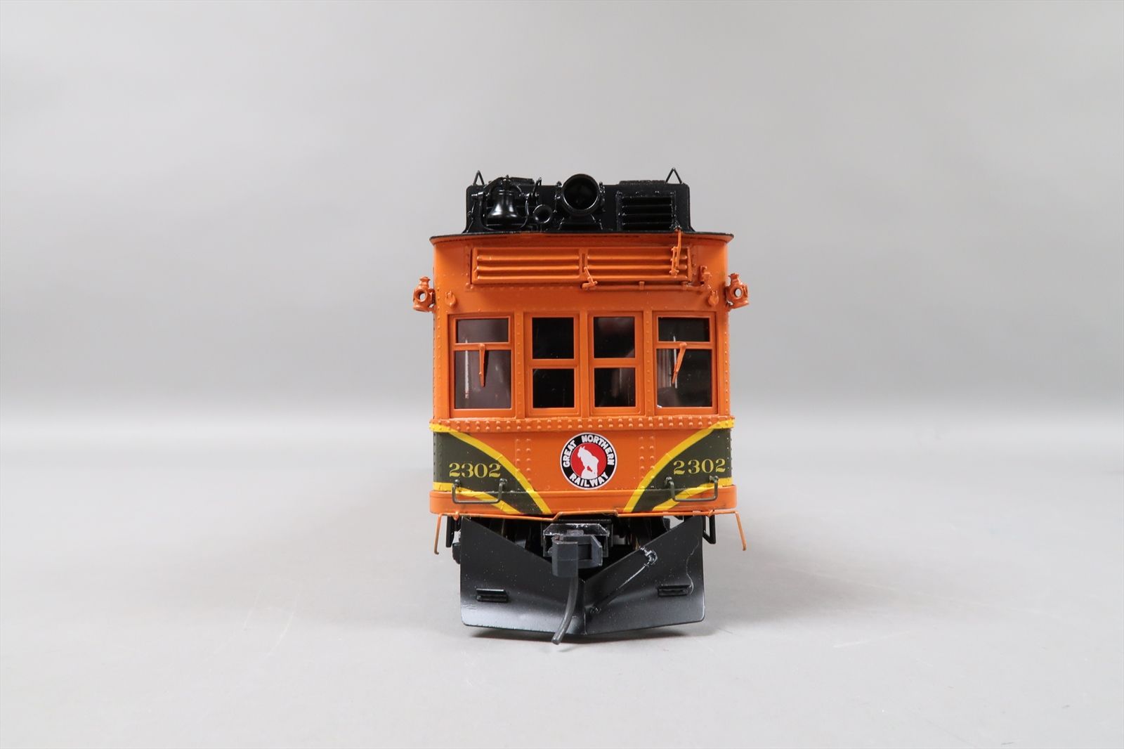 O Brass Model - Oriental GN Great Northern Gas Electric #2302 + Coach ...