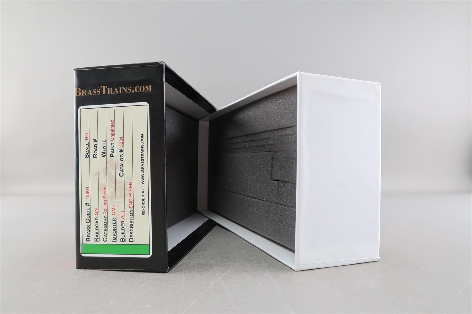 HO Brass Model - OMI 3031 GN Great Northern Snoflyer Bros Brothers # ...