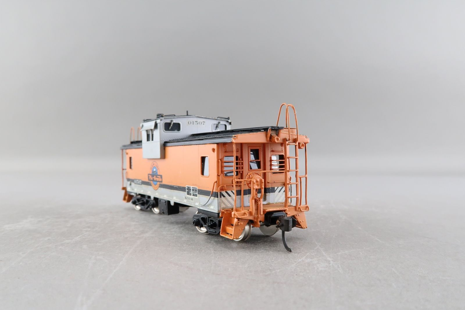 HO Brass Model - OMI 1154 D&RGW Rio Grande W-V Wide Vision Caboose #01507 - Fair Custom - 1991 ...
