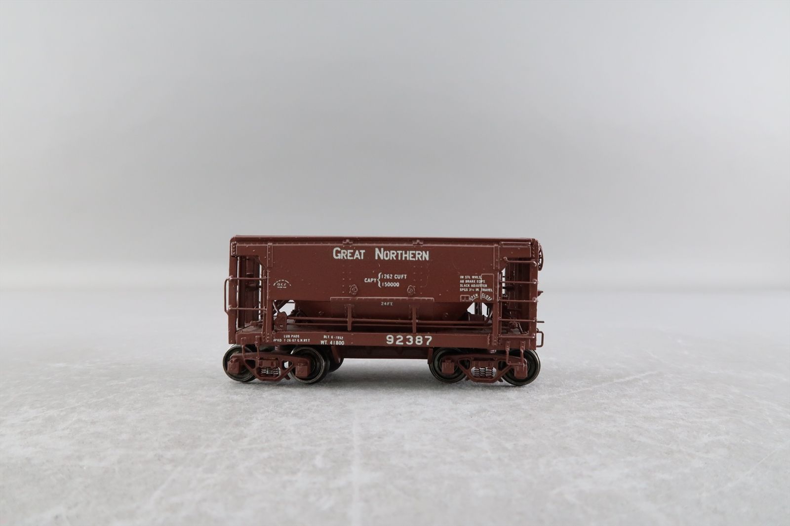 HO Brass Model - PSC 16668-1 DM&IR as GN Great Northern 4 Car Ore Car ...