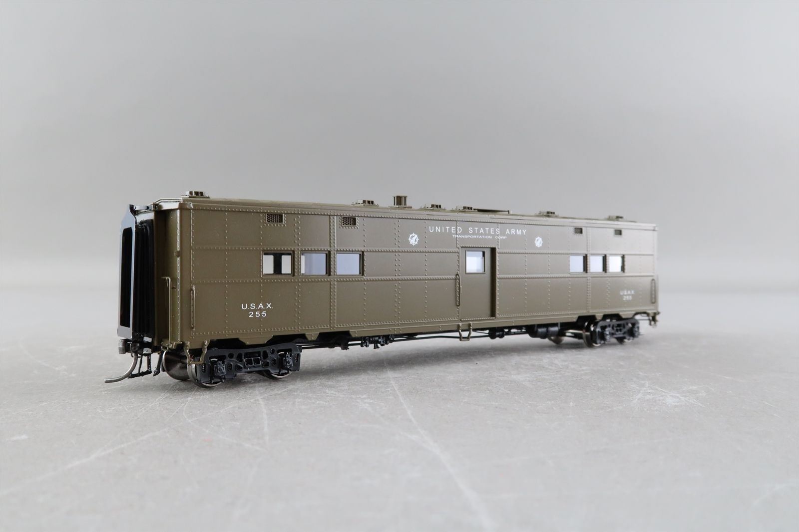 HO Brass Model - PSC 17676-3 WWII World War II Troop Kitchen Car as ...