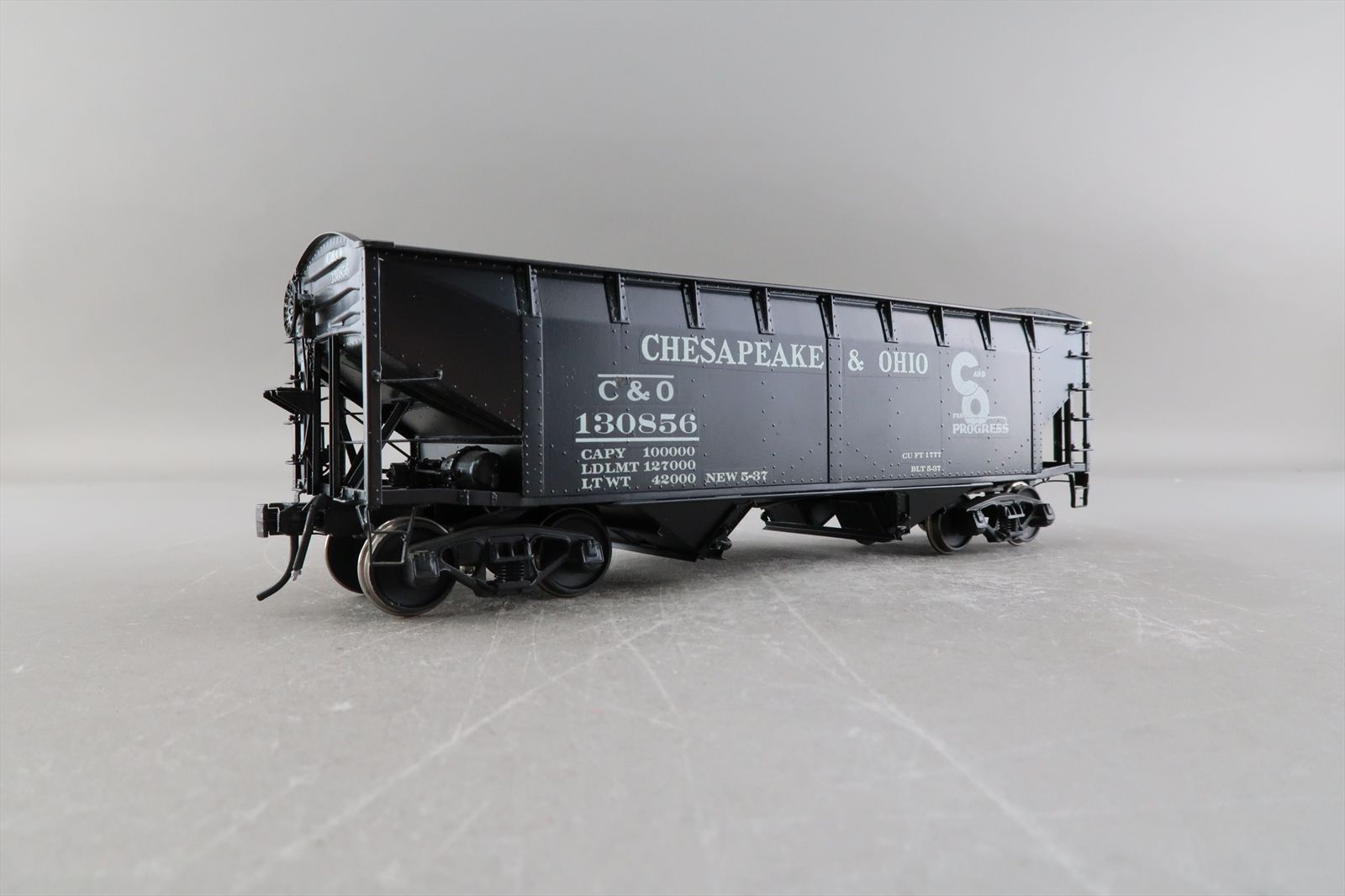 O Brass Model - PSC 16055 C&O Chesapeake & Ohio 50 Ton Twin Bay H5 HM ...