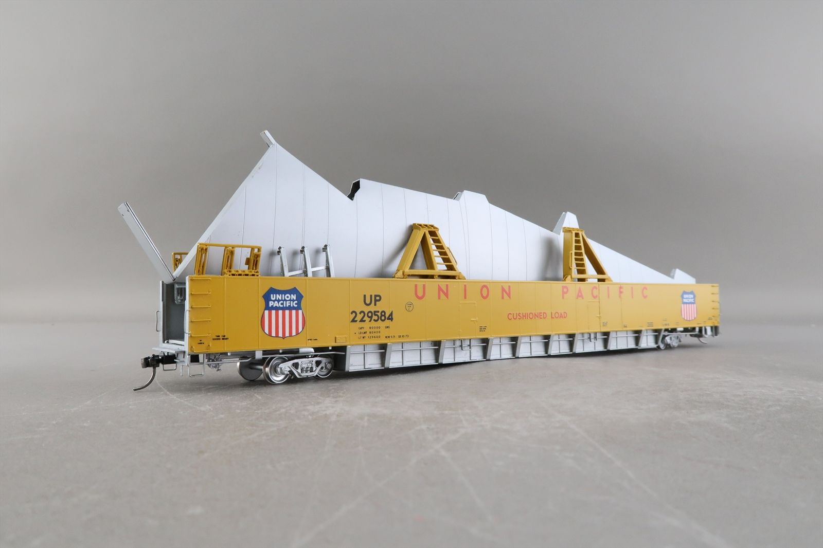 HO Brass Model - OMI 3005 + 3021 UP Union Pacific DC-10 Wing Gondola w ...