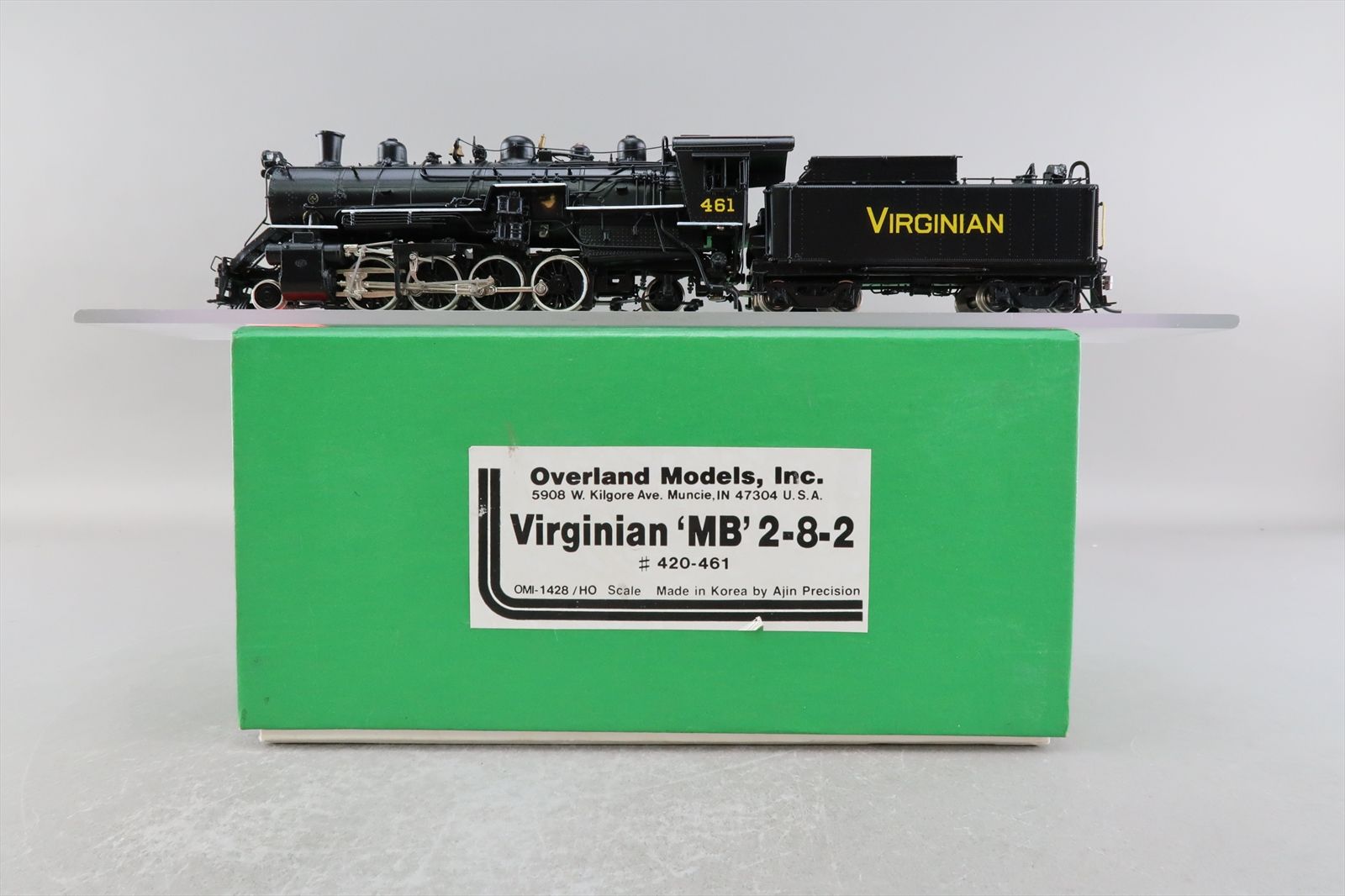 HO Brass Model - OMI 1428 VGN Virginian MB 2-8-2 Mikado #461 - Pro ...