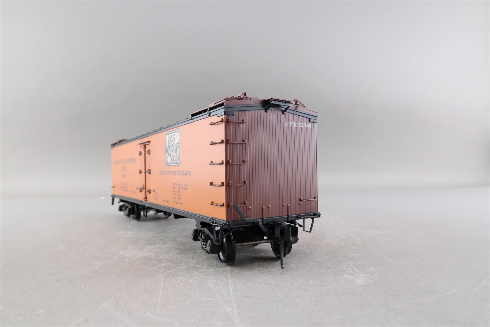 O Brass Model - PSC 15865 WP / PFE Western Pacific Fruit Express 40 ...