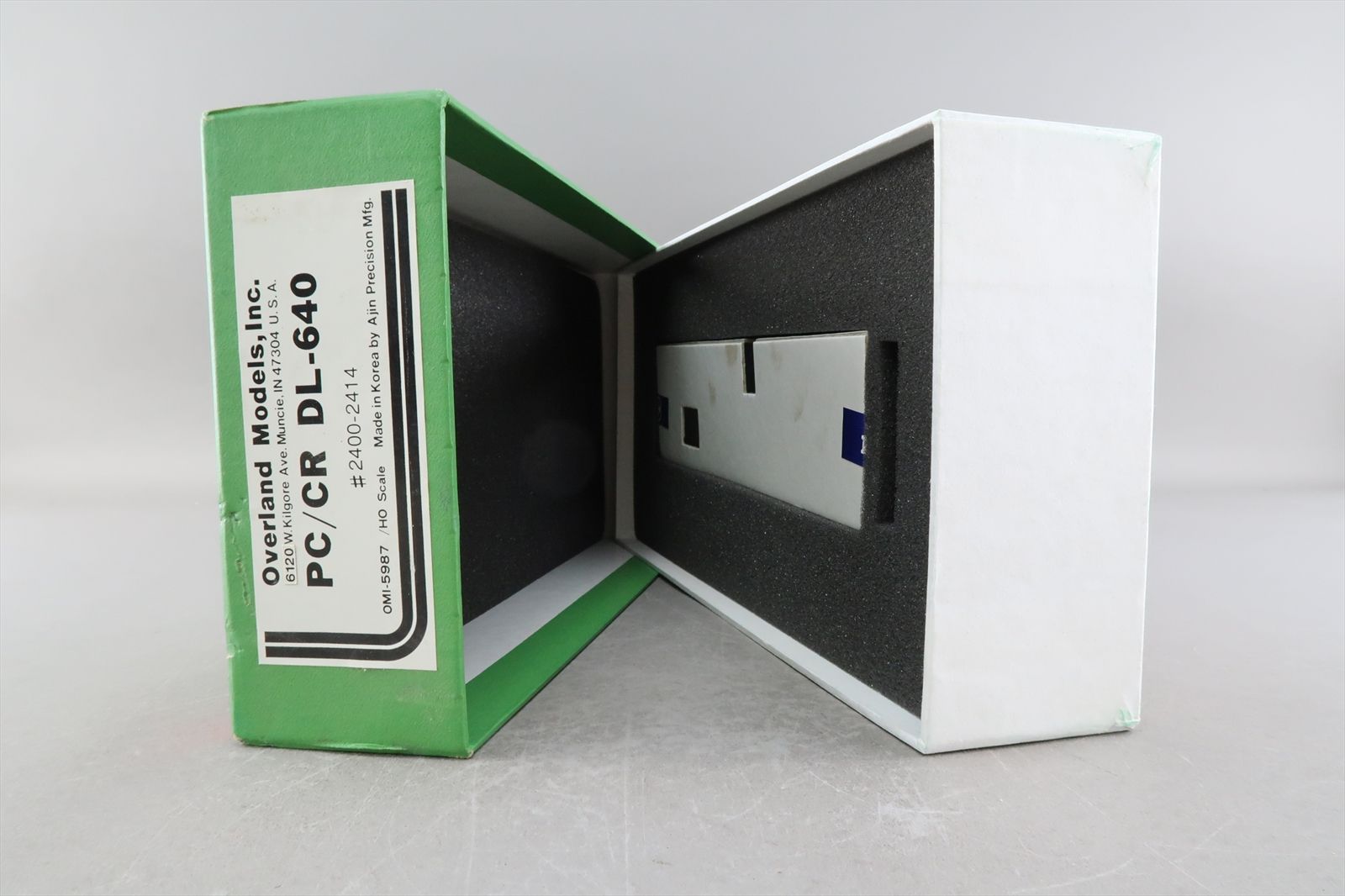 HO Brass Model - OMI 5987 PC / CR Penn Central / Conrail DL-640 RS-27 #2400 - 2414 - Unpainted ...