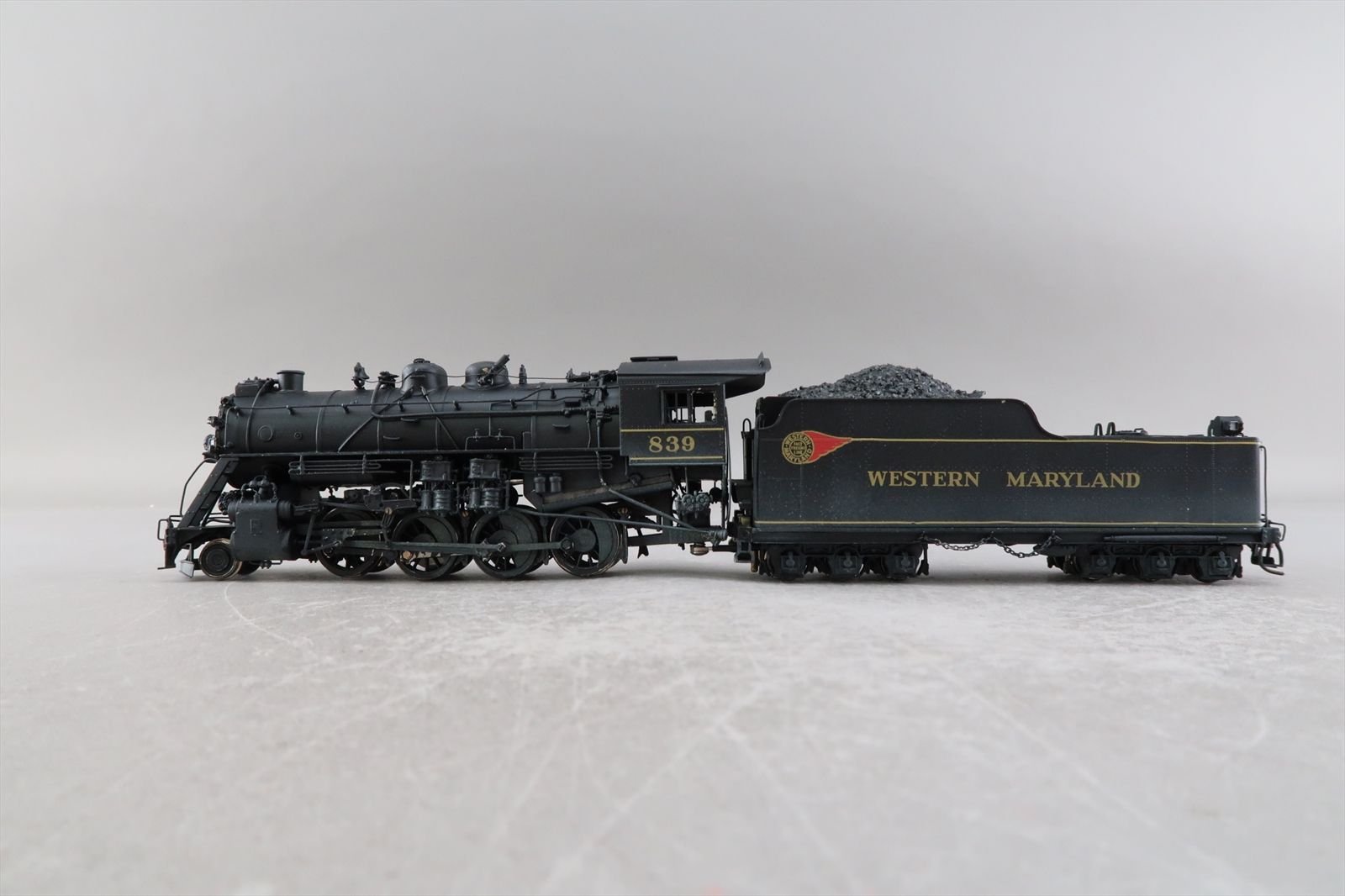 HO Brass Model - PFM WM Western Maryland 2-8-0 H-9 Worthington FWH #839 ...
