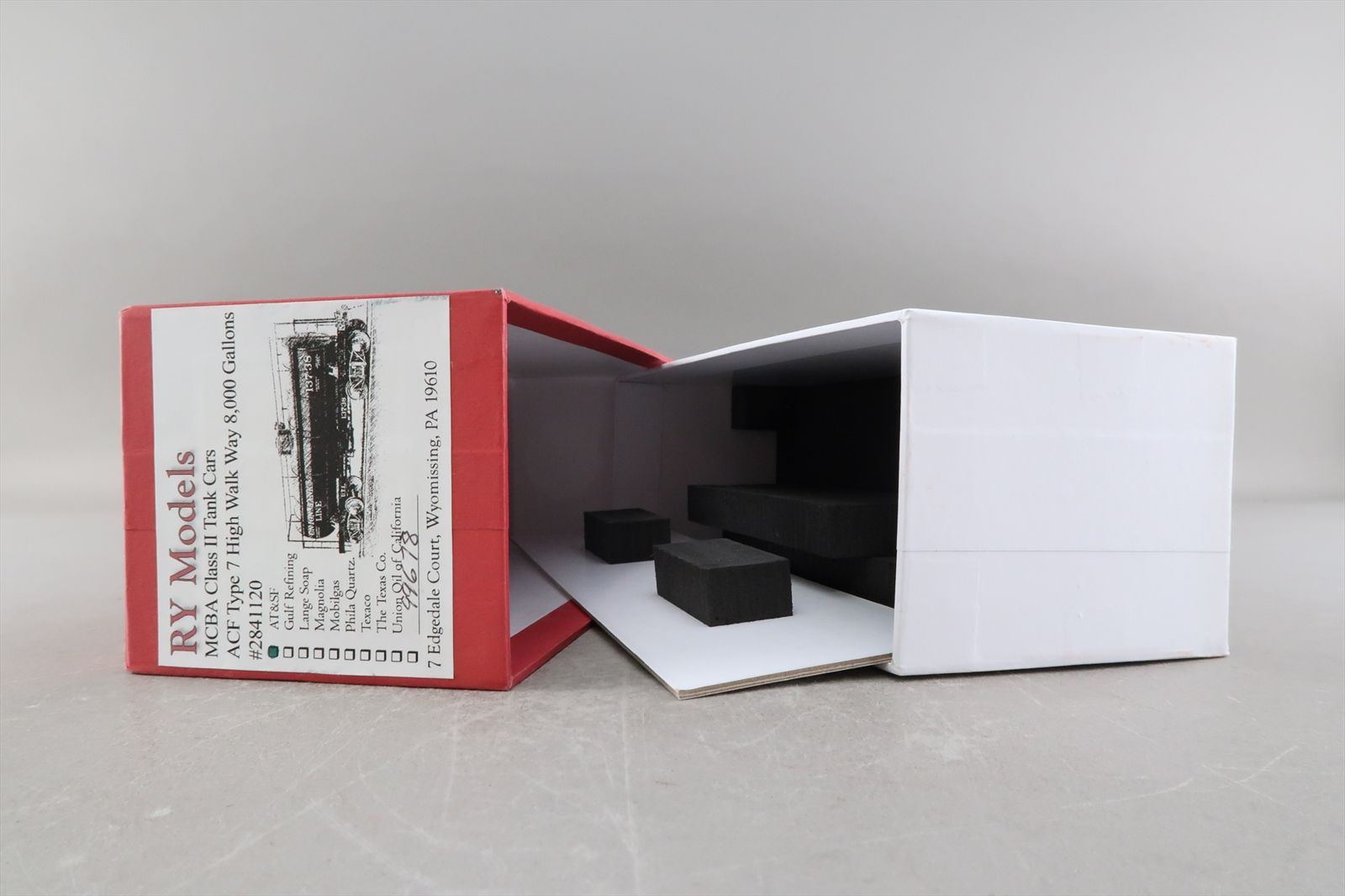 O Brass Model - RYM Rich Yoder 2841120 AT&SF Santa Fe 8,000 Gallon High ...