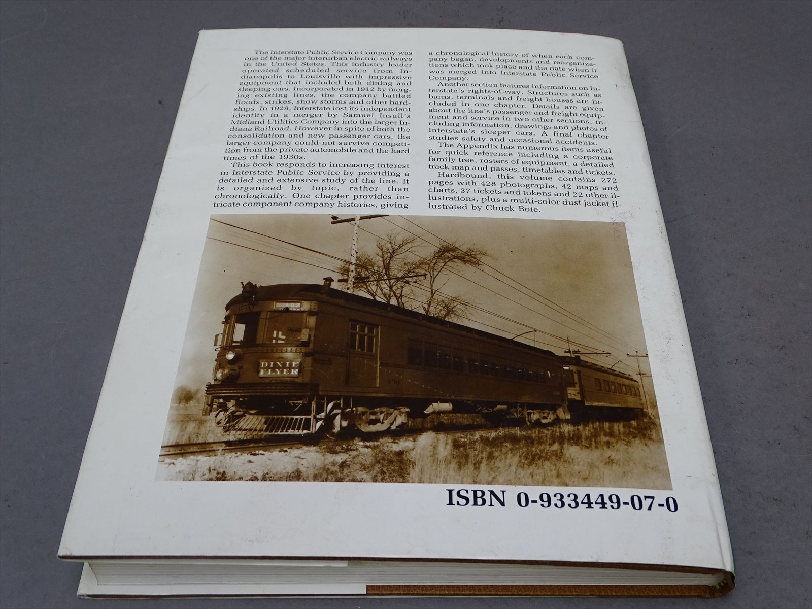 Railroad Book - Interstate: A History of Interstate Public Service Rail ...