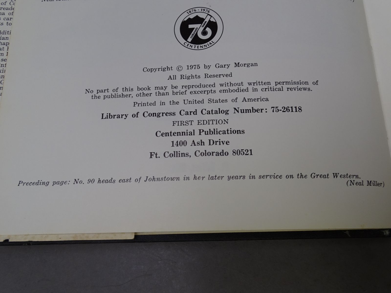 Railroad Book - Sugar Tramp: Colorado's Great Western Railway - Gary ...