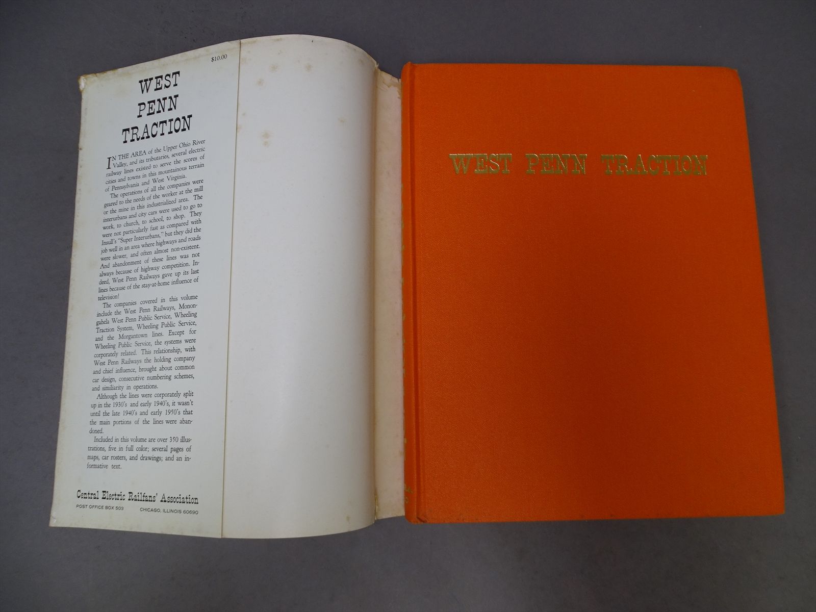 Railroad Book - West Penn Traction - Joseph M. Canfield - 218 Pages