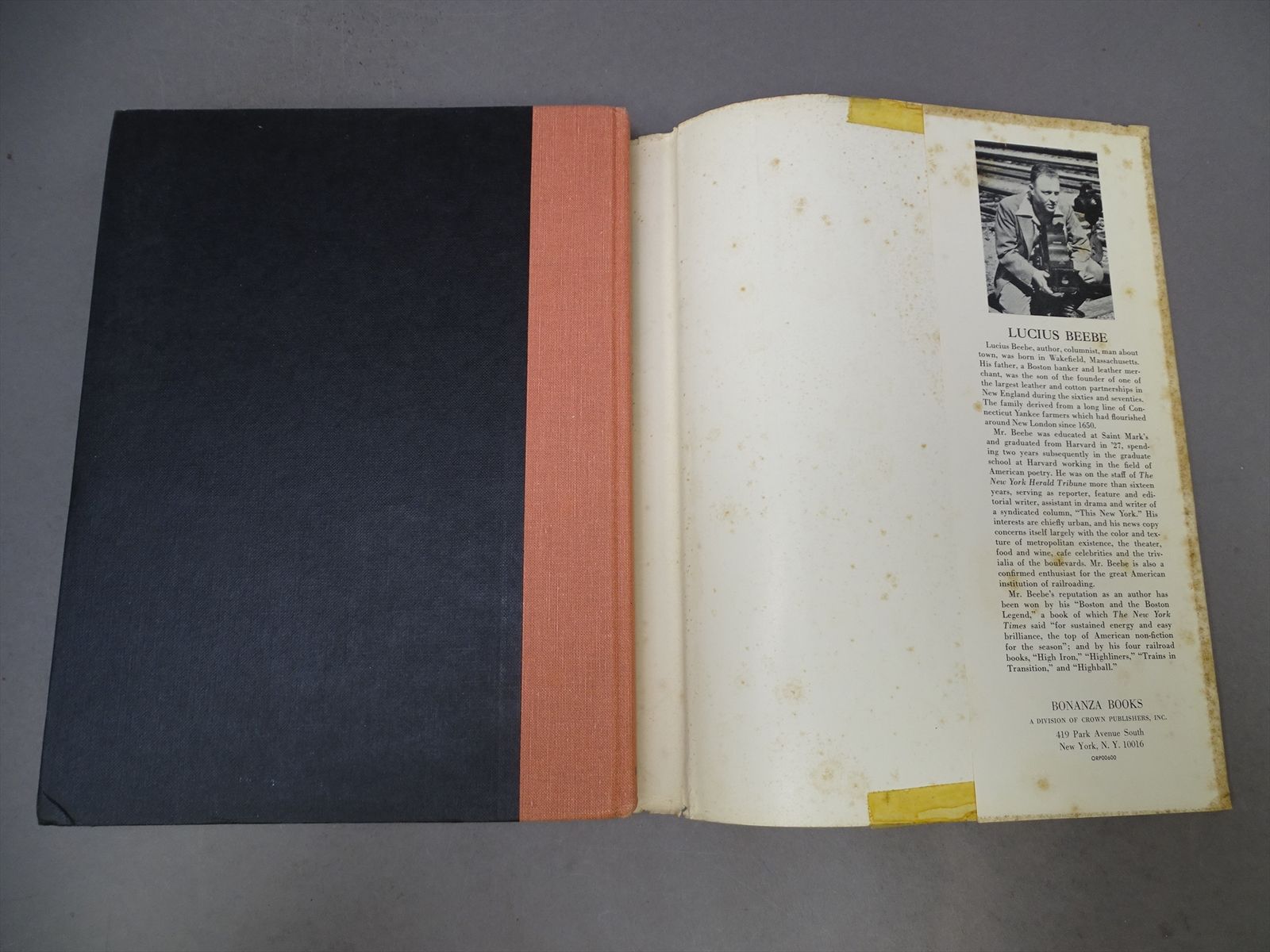 Railroad Book - Highball: A Pageant of Trains - Lucius Beebe - 226 Pages