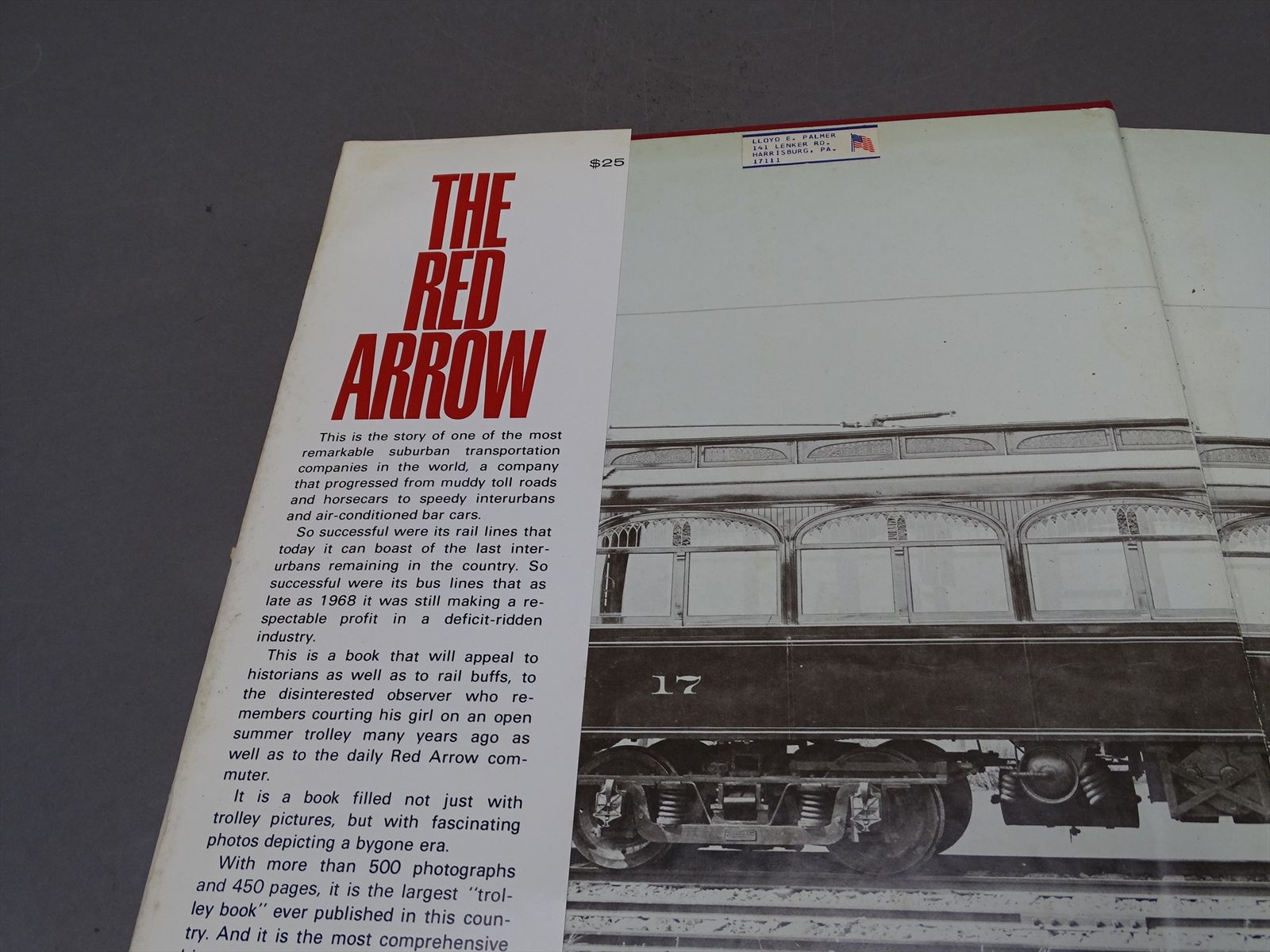 Railroad Book - The Red Arrow - Ronald DeGraw - 398 Pages
