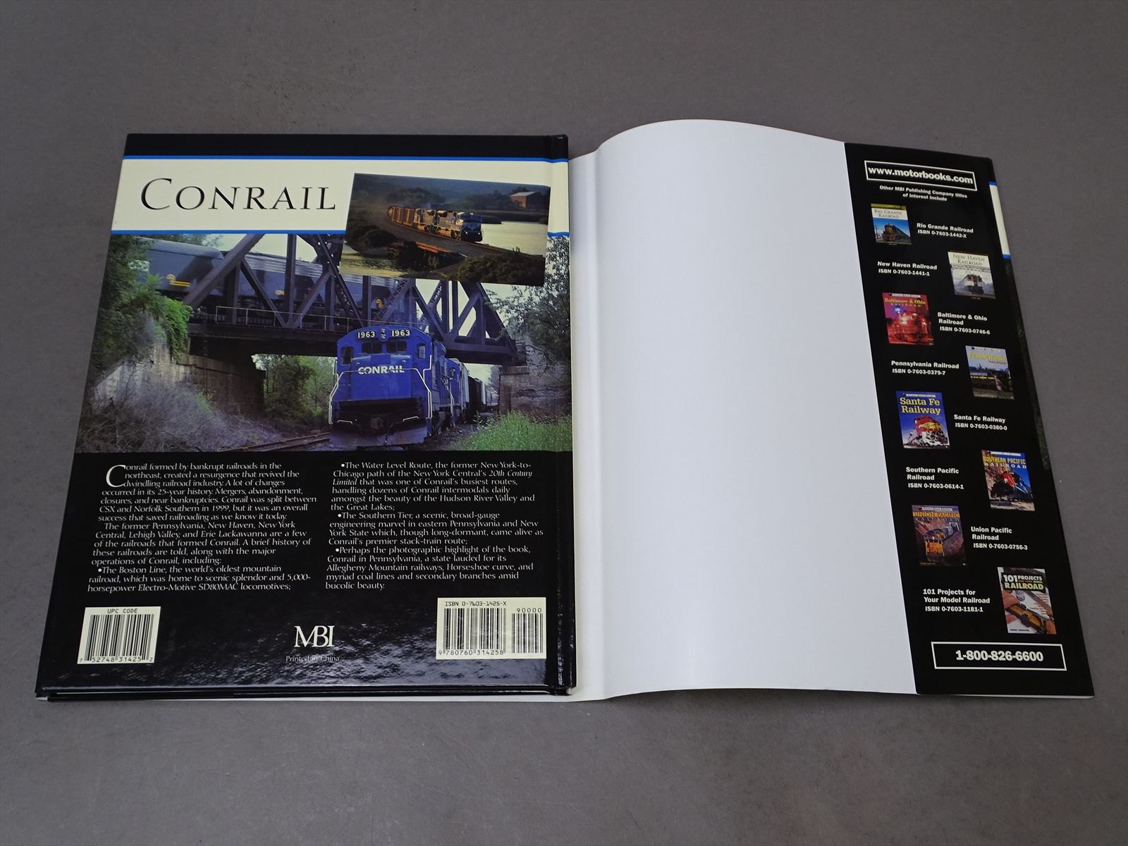 Railroad Book - Conrail (Railroad Color History) - Tim Scott Doherty ...