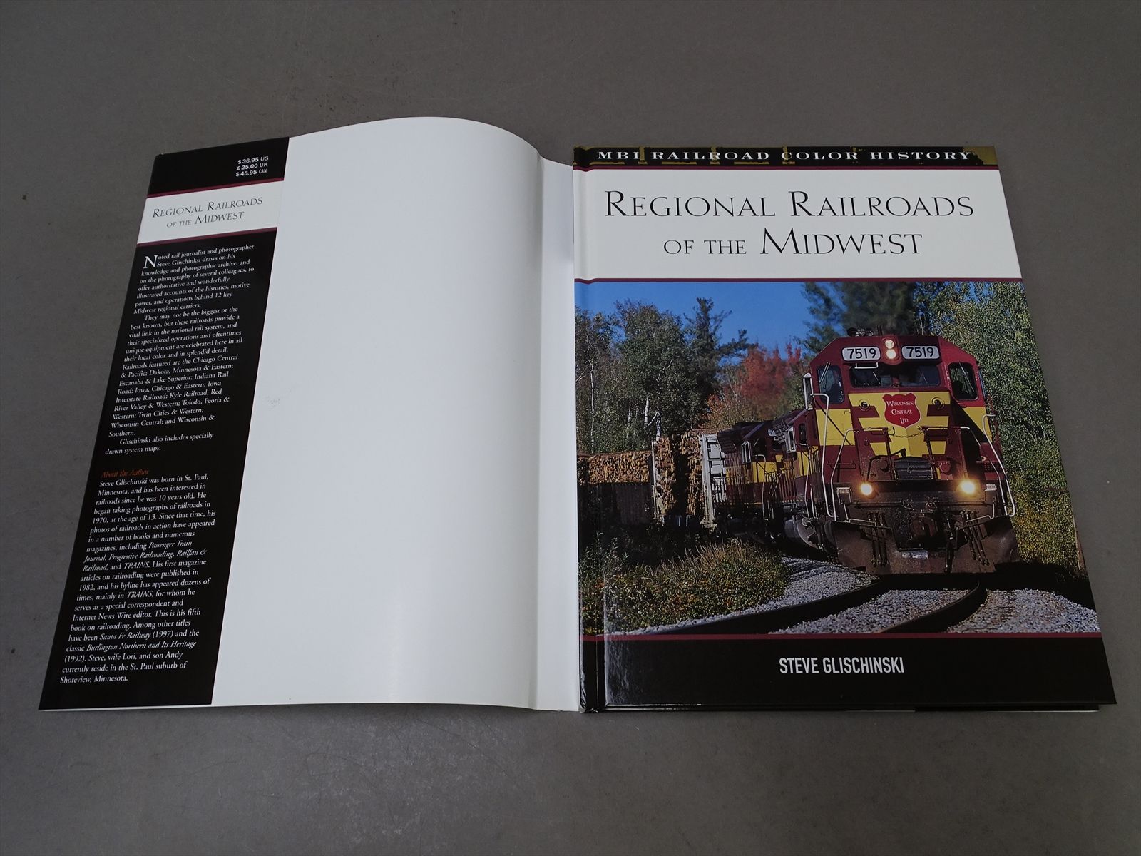 Railroad Book - Regional Railroads of the Midwest (MBI Railroad Color ...