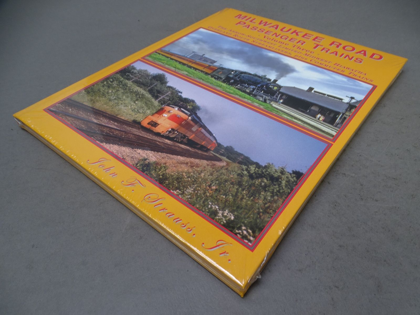 Railroad Book - Milwaukee Road Passenger Trains Volume Three - John F ...