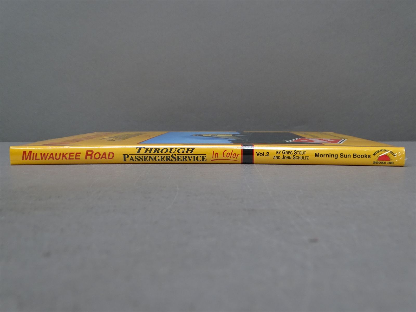 Railroad Book - Milwaukee Road Through Passenger Service in Color, Vol ...