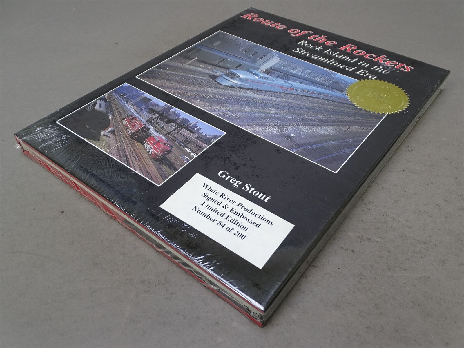 Railroad Book - Route of the Rockets: Rock Island in the Streamlined ...