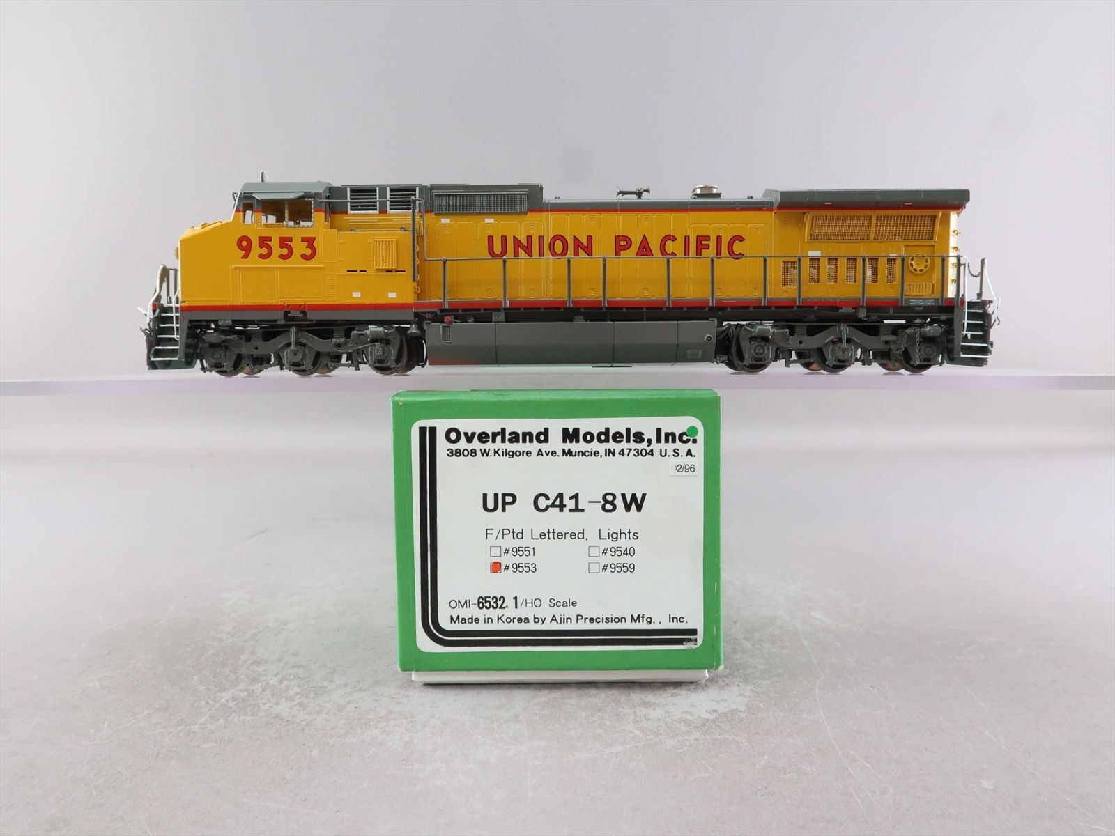 HO Brass Model - OMI 6532.1 UP Union Pacific C41-8W #9553 - F/P - 1996 Run - Ajin