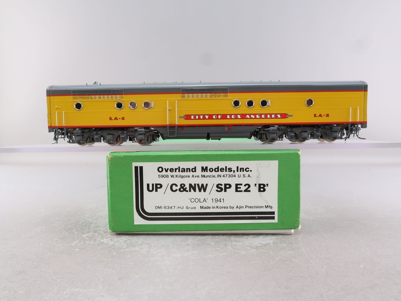 HO Brass Model - OMI 5347 UP / C&NW / SP E2 E2B COLA 1941 LA-2 - Custom ...