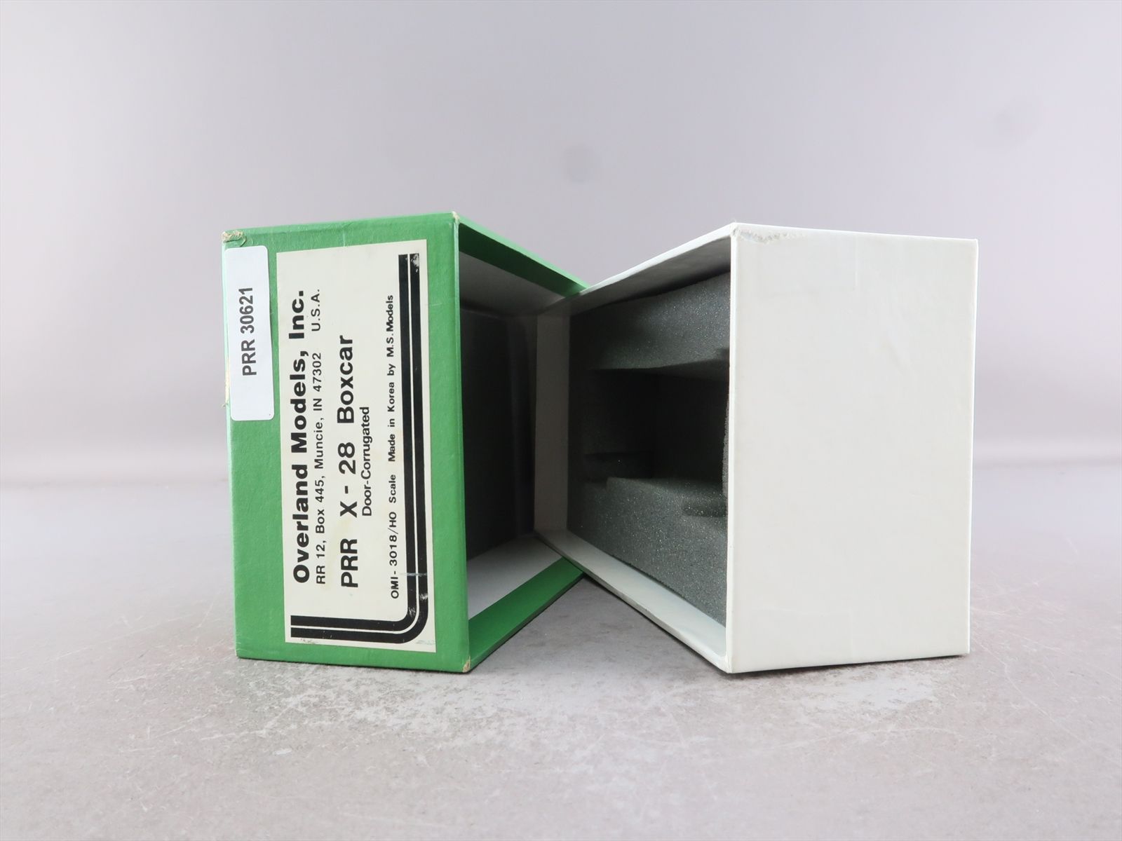 HO Brass Model - OMI 3018 PRR Pennsylvania X-28 Boxcar Box Car #30621 ...