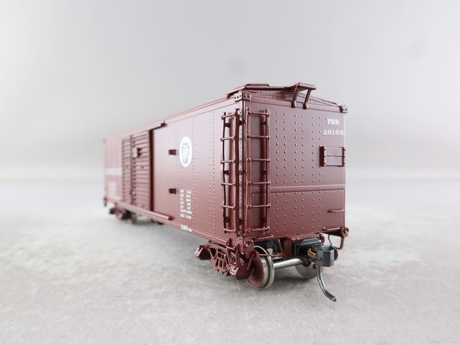 HO Brass Model - OMI 3018 PRR Pennsylvania X-28 Boxcar Box Car #28105 ...