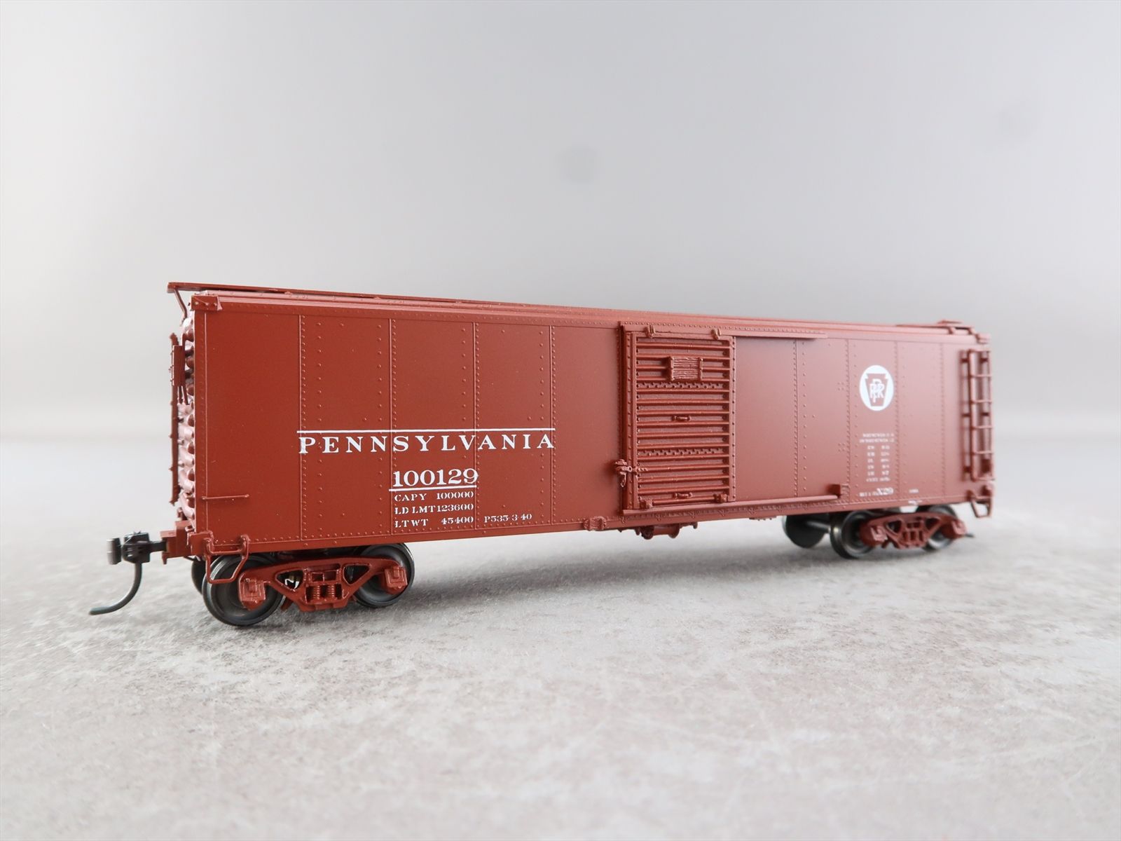 HO Brass Model - OMI 3014 PRR Pennsylvania X-29 Boxcar #100129 - Custom ...