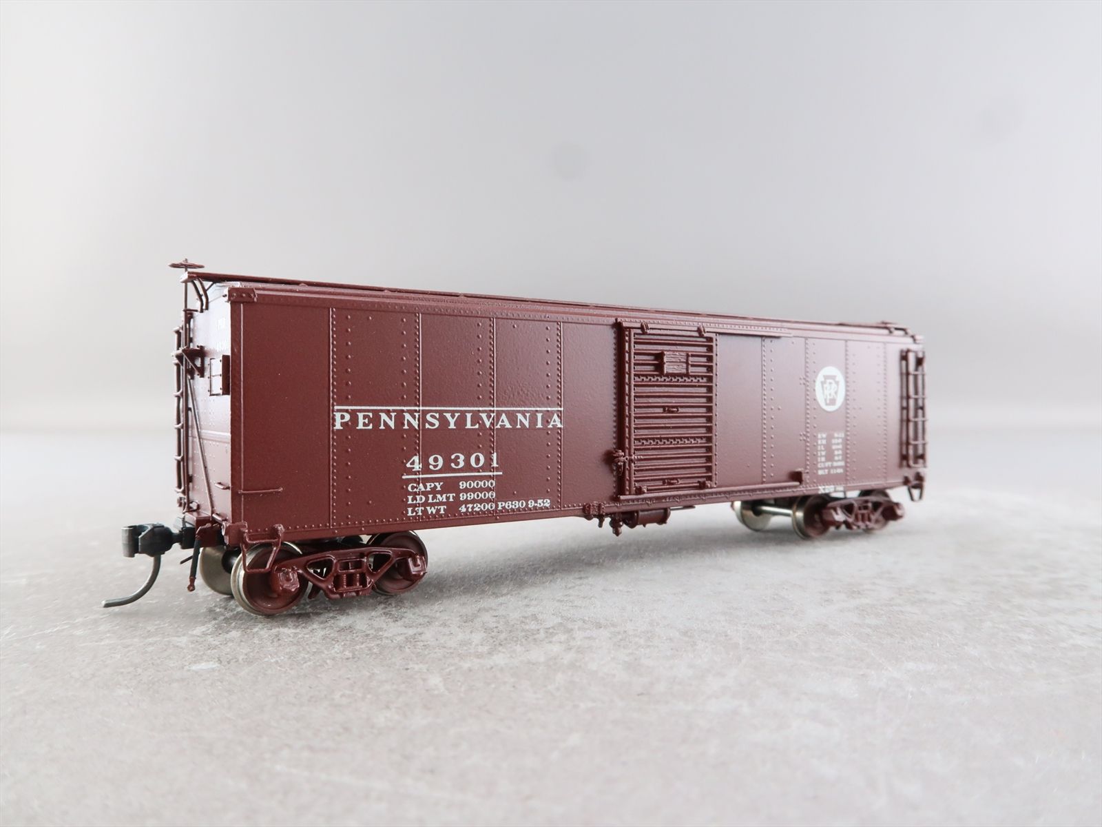 HO Brass Model Train - OMI 3013 PRR Pennsylvania X-29 Boxcar #49301 ...