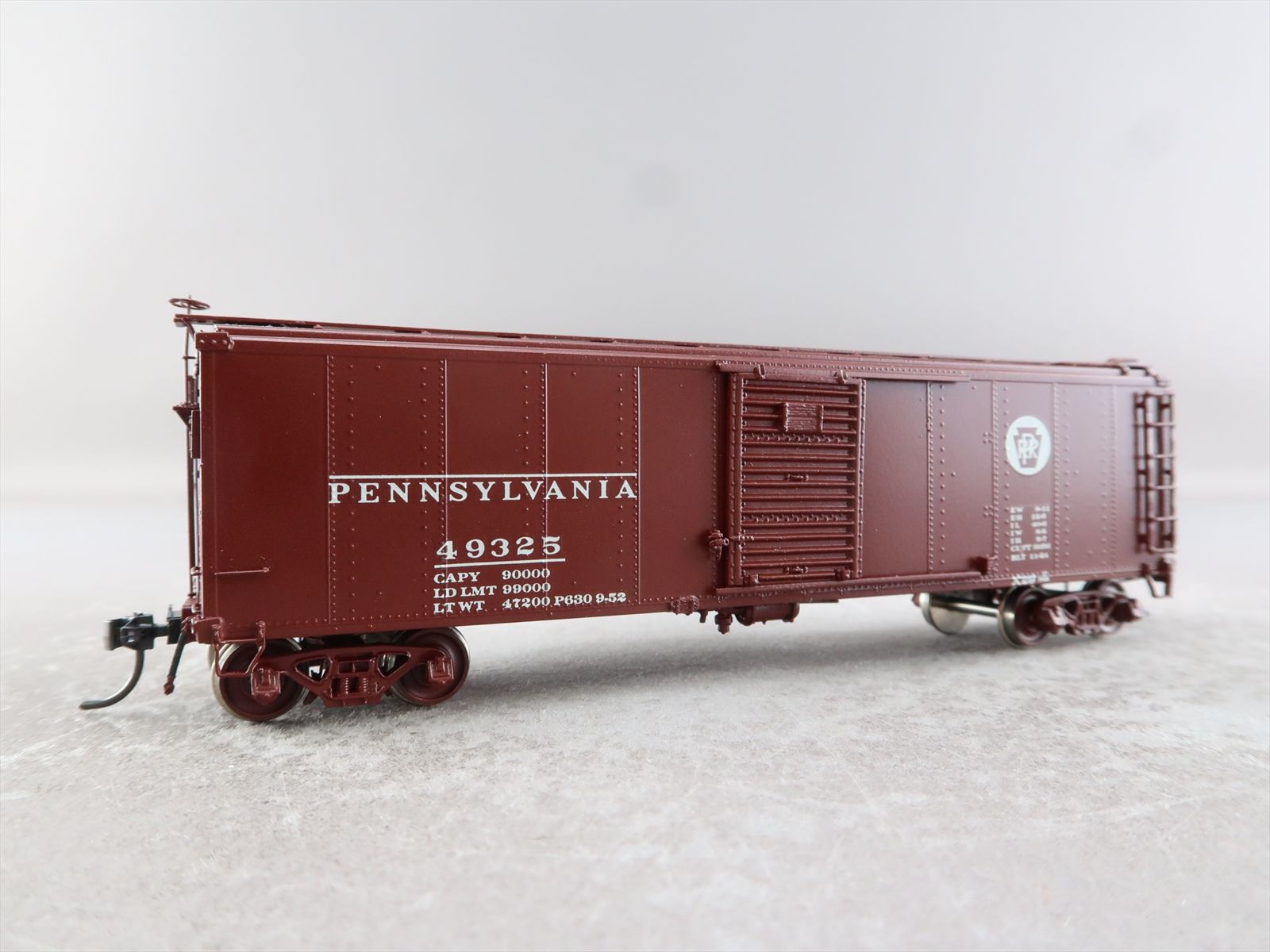 HO Brass Model Train - OMI 3013 PRR Pennsylvania X-29 Boxcar #49325 ...