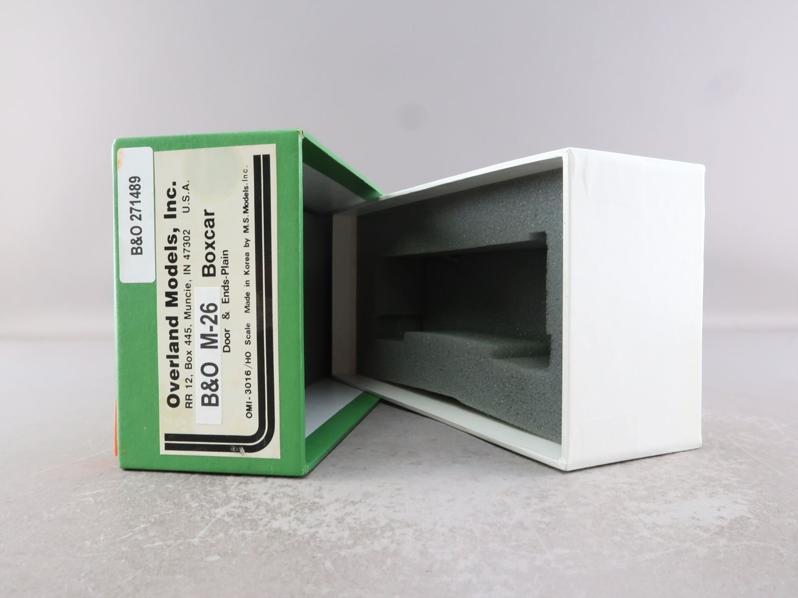 HO Brass Model - OMI 3016 PRR as B&O Baltimore & Ohio X-28a AS M26 ...