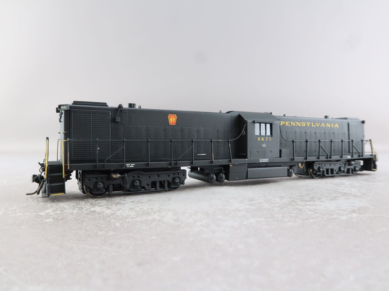 HO Brass Model - NJCB PRR Pennsylvania Diesel Electric Transfer Unit ...
