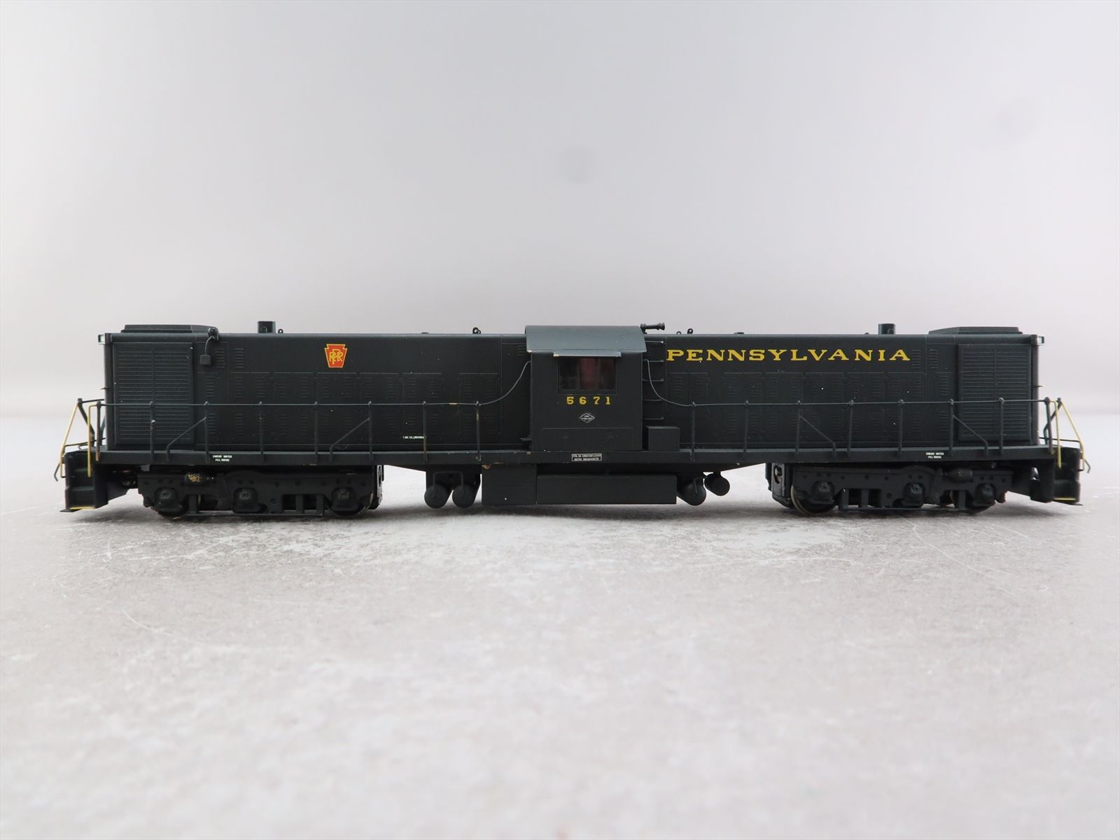 HO Brass Model - NJCB PRR Pennsylvania Diesel Electric Transfer Unit ...