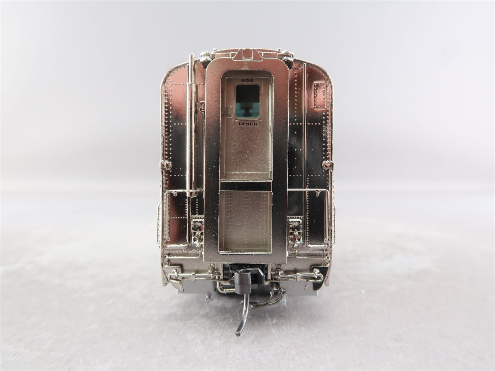HO Brass Model - OMI 3497.1 SF Santa Fe High Level Dining Car #655 - F ...