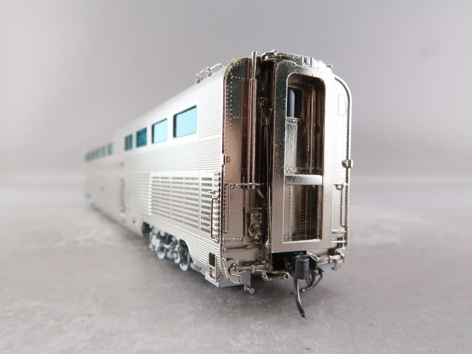 HO Brass Model - OMI 3497.1 SF Santa Fe High Level Dining Car #655 - F ...