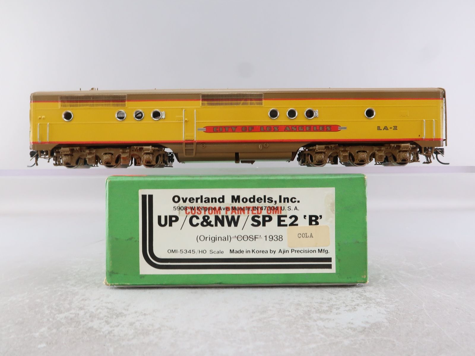 HO Brass Model - OMI 5345.1 UP/C&NW/SP COSF City of Los Angeles E2B - F ...