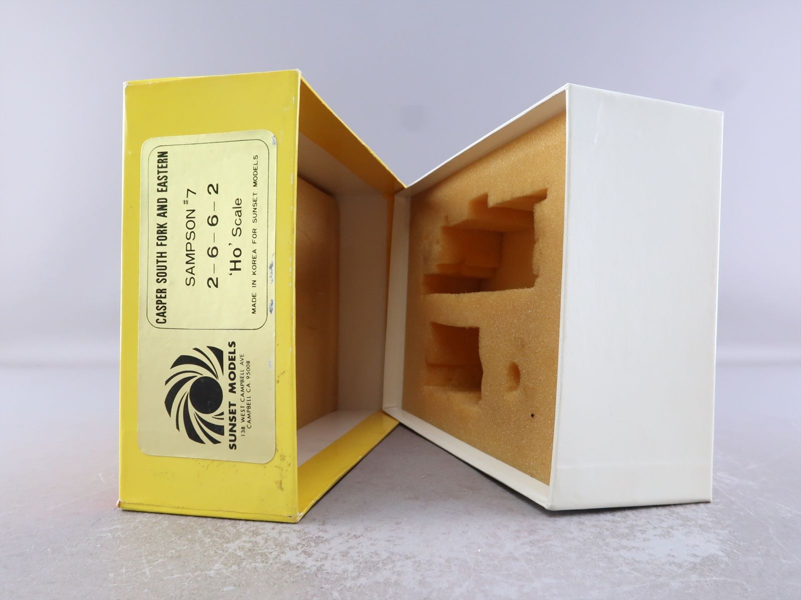 HO Brass Model - Sunset HO72 Casper South Fork & Eastern 2-6-6-2 ...