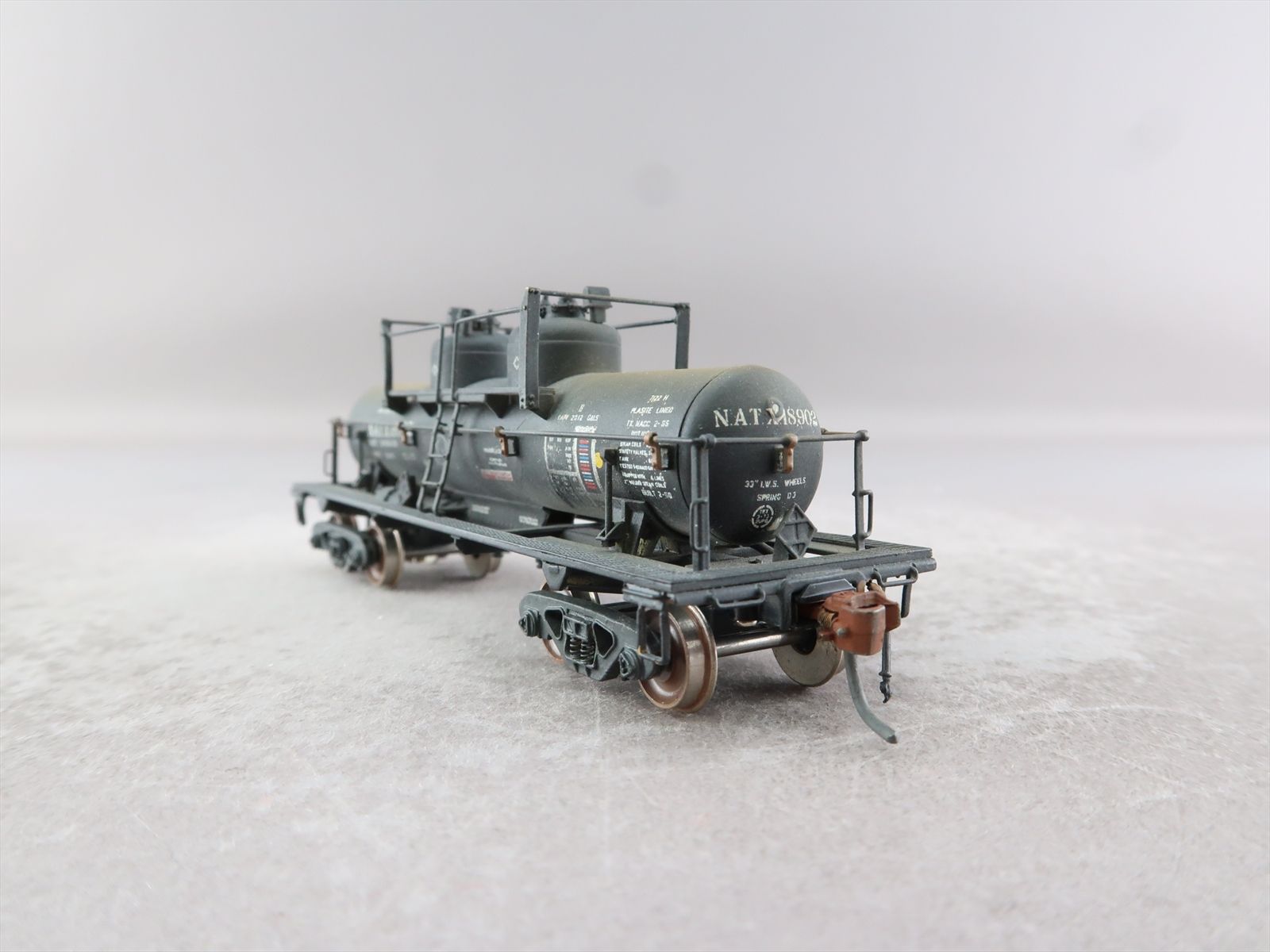 HO Brass Model - OMI 3123 N/A NATX Two Dome Tank Car 4000 Gallon #18902 ...
