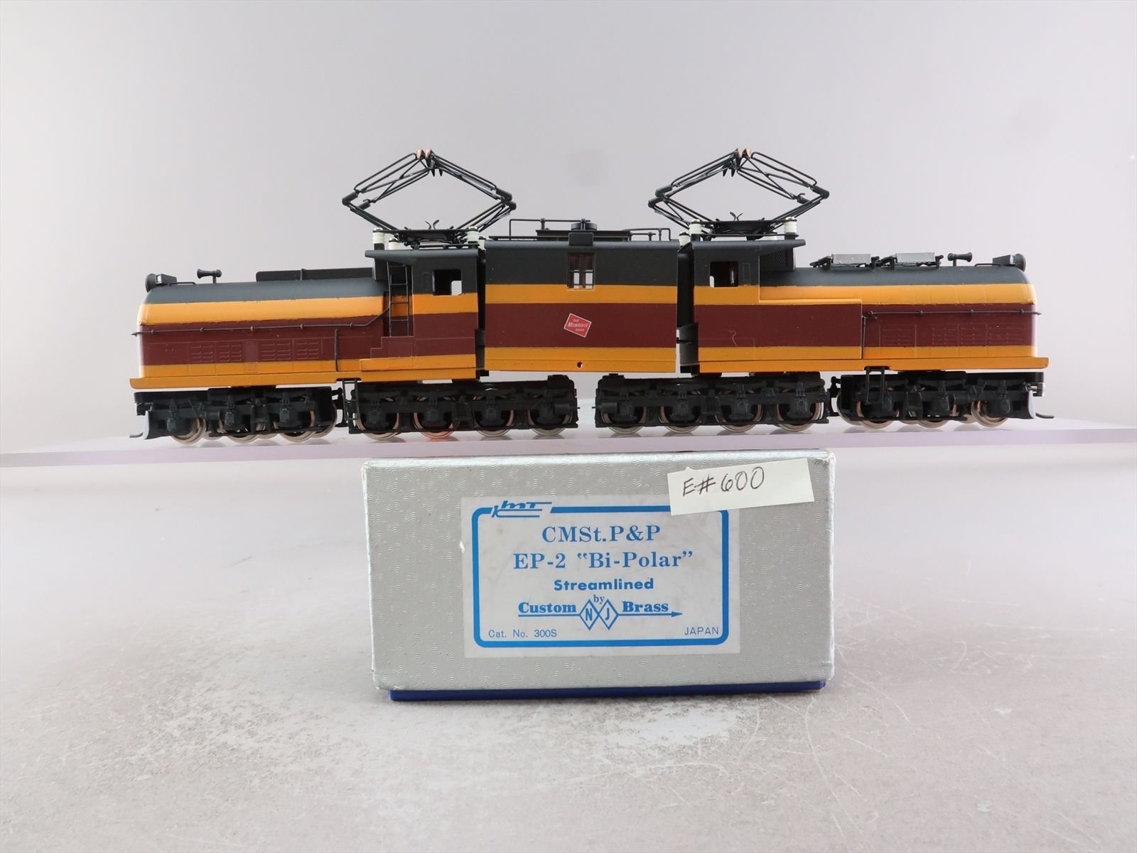 HO Brass Model - NJCB EL-300S Milwaukee Bi Polar BiPolar EP-2 Electric ...