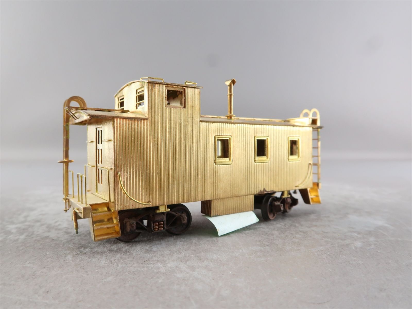 HO Brass Model - TID Trains Inc GN Great Northern Caboose 3 Window Wood ...