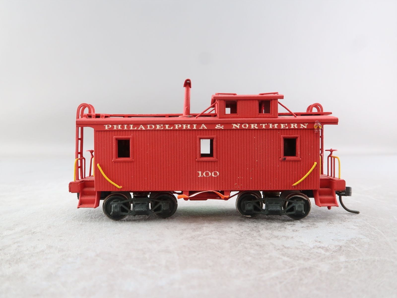 HO Brass Model - PFM DM&IR as P&N Philadelphia & Northern Wood Caboose ...