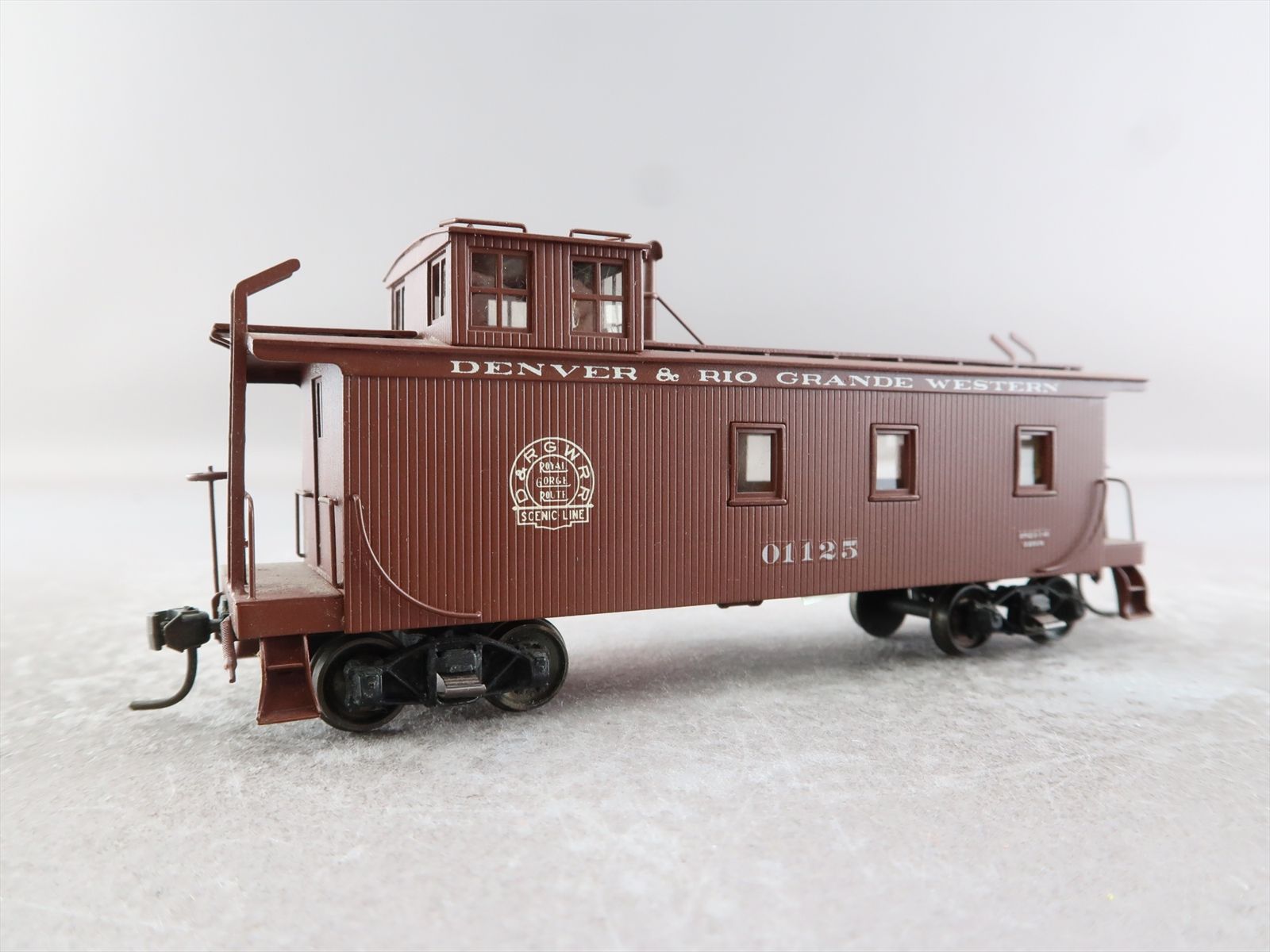 HO Brass Model - Lambert D&RGW Rio Grande Wood Caboose #01125 - Custom - 1970 Run - Made in ...