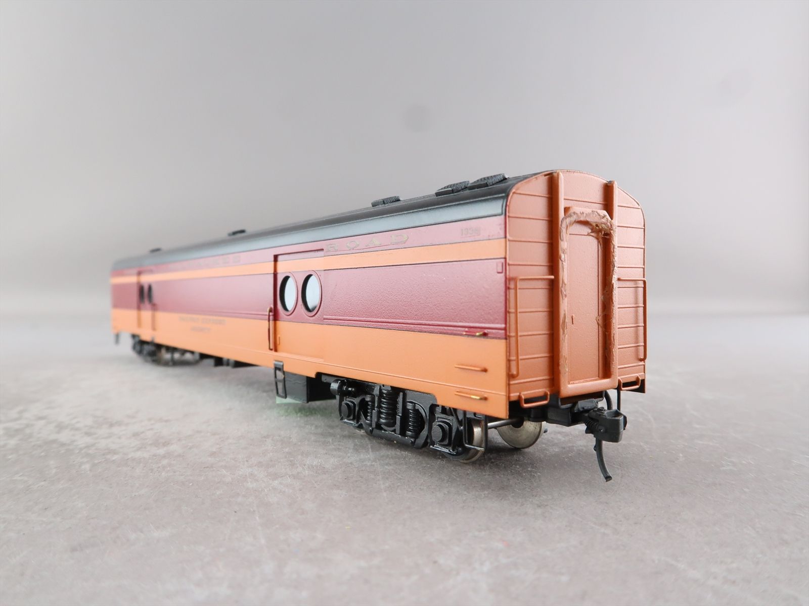 HO Brass Model - Palace Milwaukee Road Baggage #1338 - Custom - 1982 ...